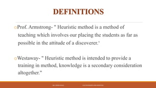 Heuristic method | PPTX