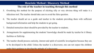 Heuristic Method of Teaching Mathematics | PPTX