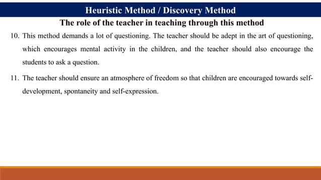 Heuristic Method of Teaching Mathematics | PPTX
