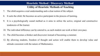Heuristic Method of Teaching Mathematics | PPTX