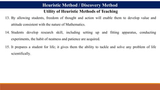 Heuristic Method of Teaching Mathematics | PPTX
