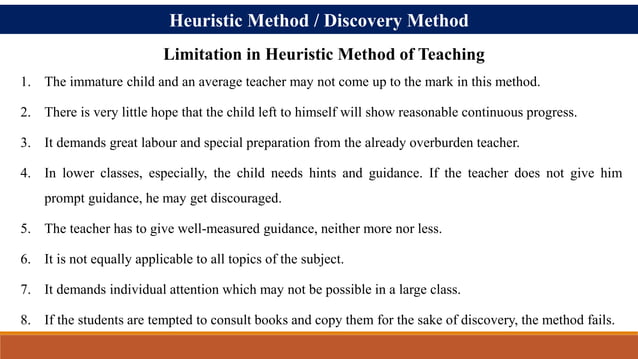 Heuristic Method of Teaching Mathematics | PPTX