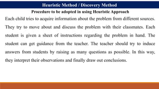 Heuristic Method of Teaching Mathematics | PPTX
