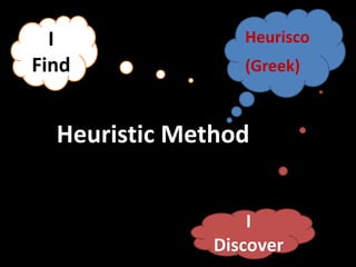 Heuristic methods | PPTX
