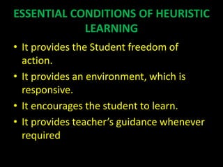 Heuristic methods | PPTX