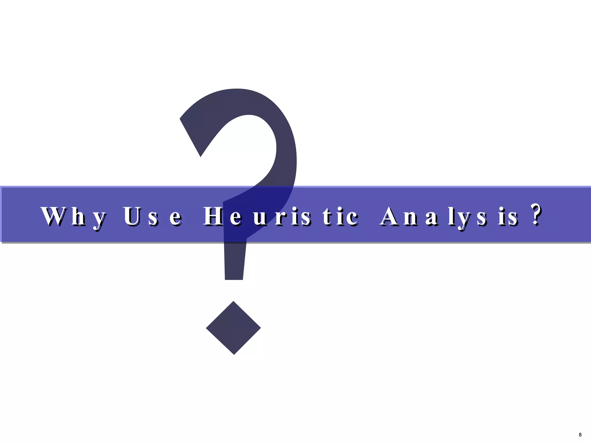 Heuristic Analysis for the Pitch Process | PPT