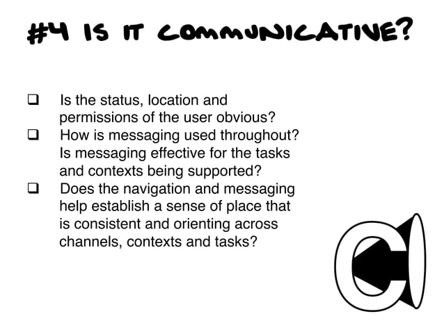Information Architecture Heuristics