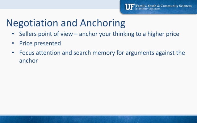 Heuristics, Anchoring & Narrowing Choice | PPT