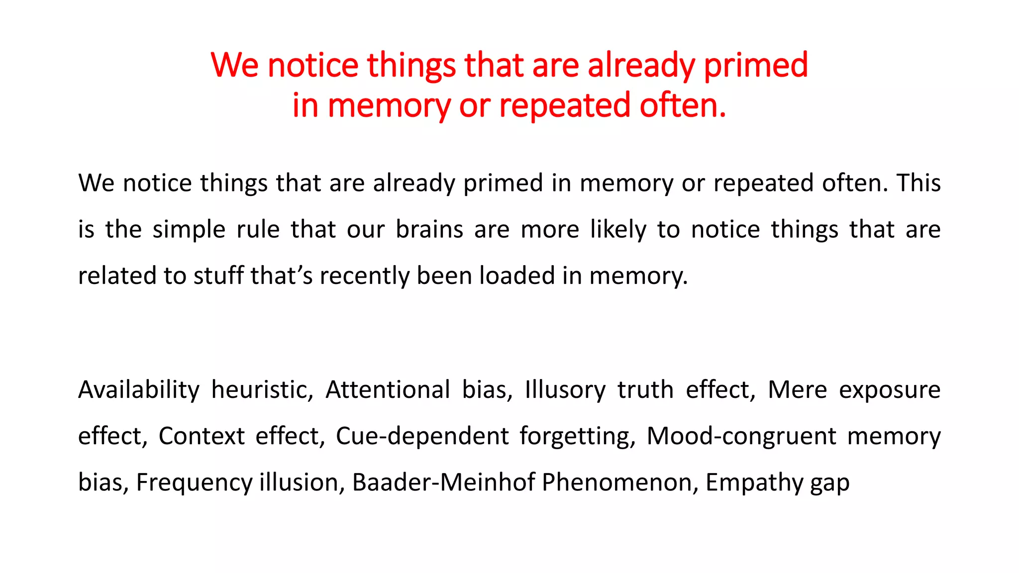 Heuristics and biases | PPTX
