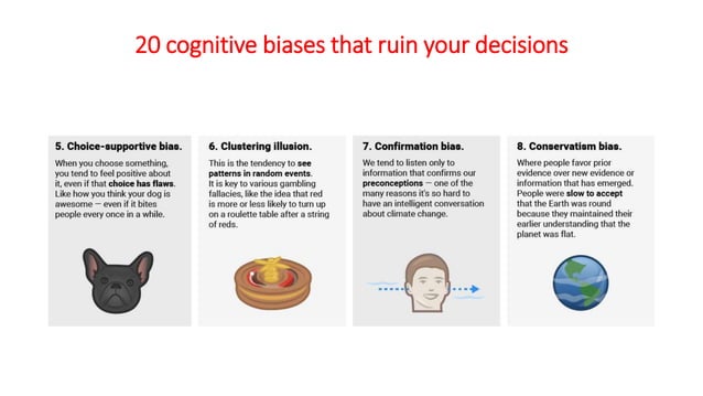 Heuristics and biases | PPTX