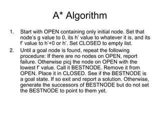 Heuristic Search Techniques {Artificial Intelligence} | PPT