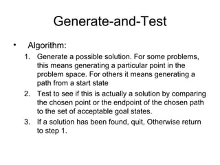 Heuristic Search Techniques {Artificial Intelligence} | PPT