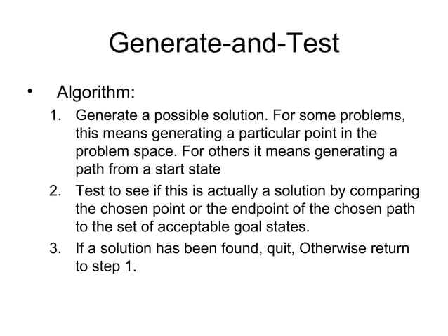 Heuristic Search Techniques {Artificial Intelligence} | PPT