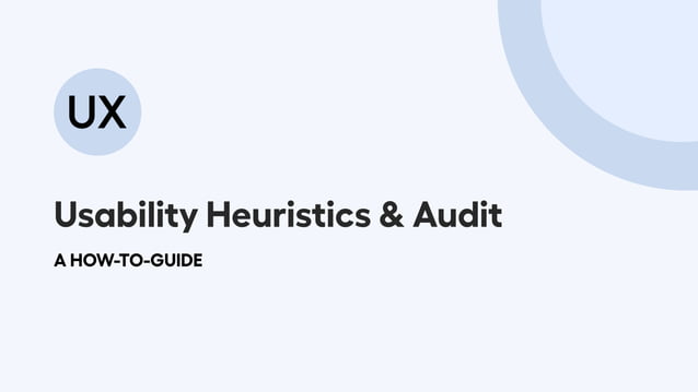 Heuristics Evaluation How To Guide Pdf