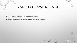Heuristic usability evaluation of Zaman University Classroom System | PPT