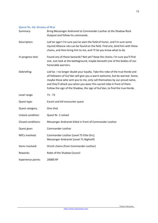 Heussner quest design sample | PDF