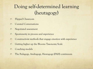 Heutagogy basics | PPT