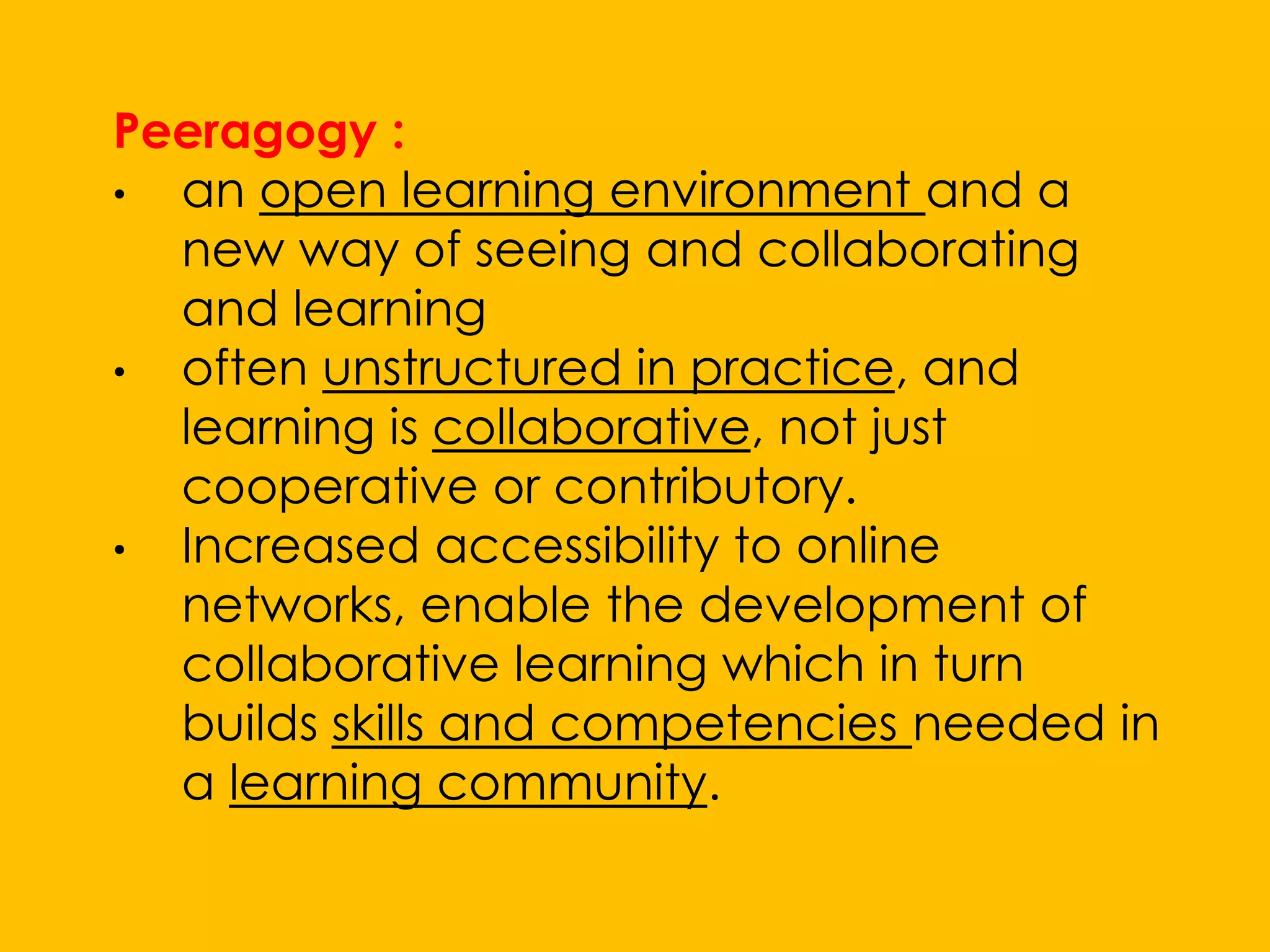 Heutagogy, peeragogy & cybergogy | PDF