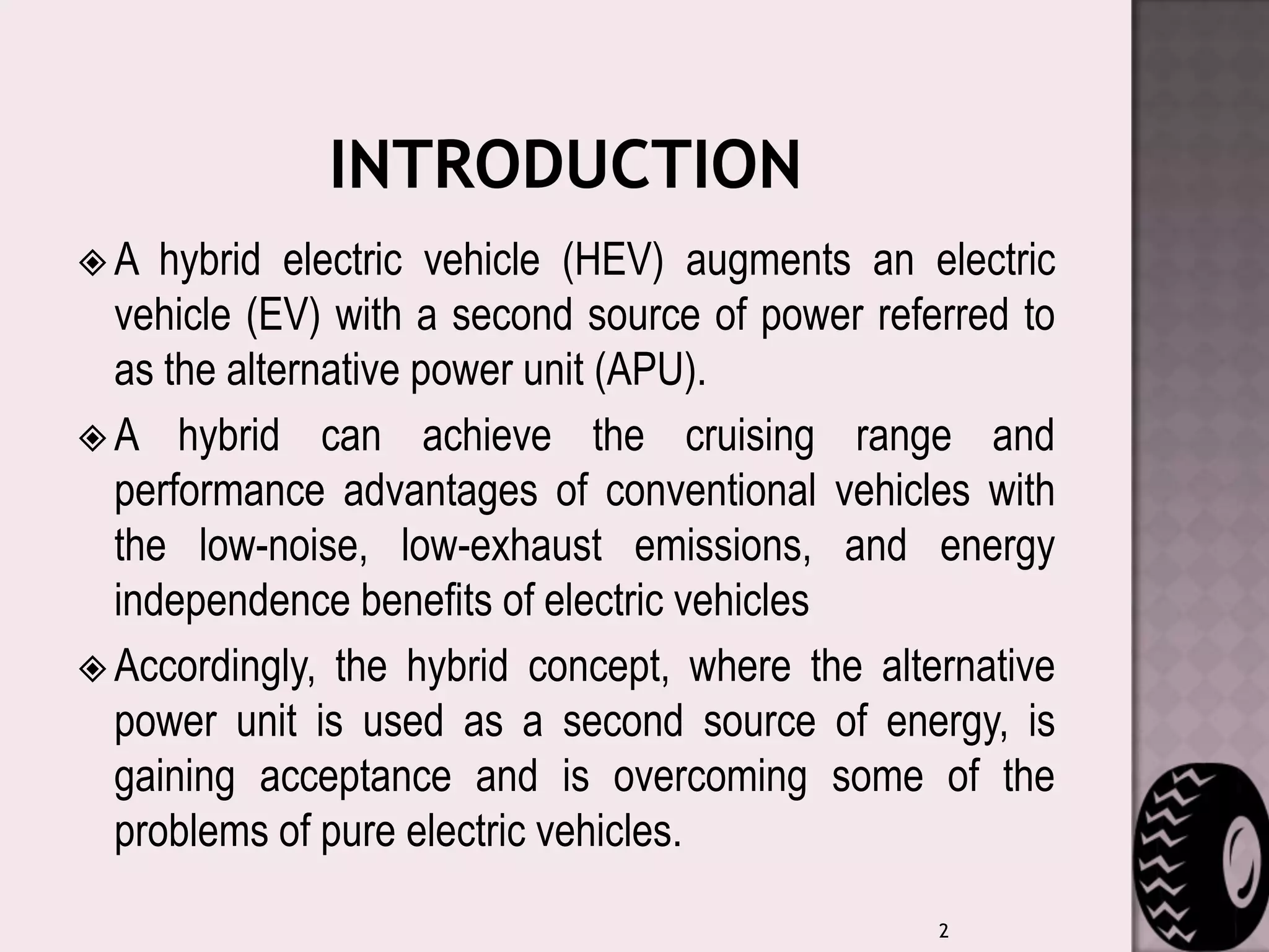 Hybrid Electric Vehicle | PPTX