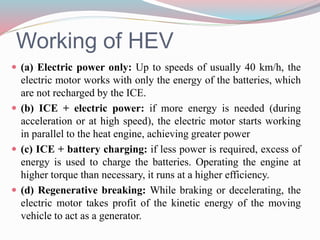 HYBRID ELECTRIC VEHICLE | PPTX