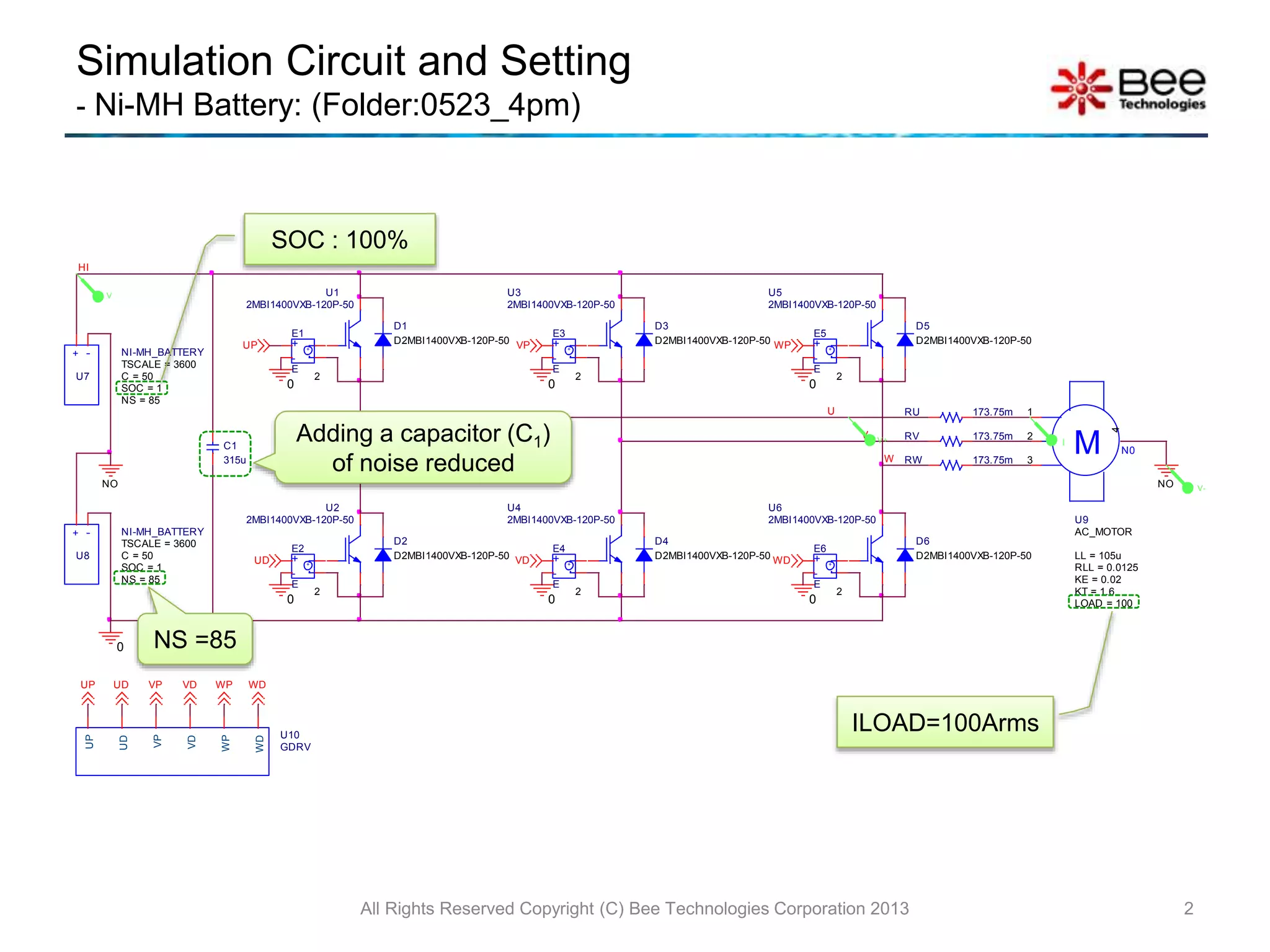 HEV-Inverter Ni-MH and Lead-Acid Battery Using PSpice | PPT