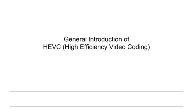 HEVC intra coding | PDF | Video Software | Computer Software and ...