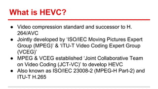 HEVC intra coding | PDF | Video Software | Computer Software and Applications