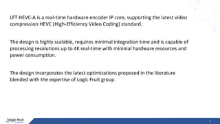 HEVC Main Main10 Profile Encoding | PPTX
