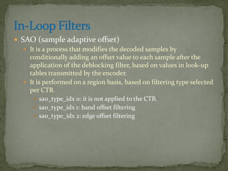 HEVC overview main | PDF