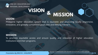 HE Vision, Mission, Goals by Jewil Soquerata.pptx