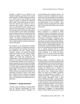 Hevner design-science | PDF