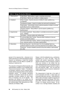 Hevner design-science | PDF