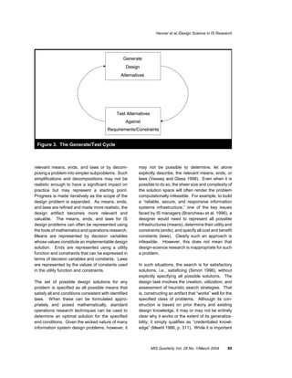 Hevner design-science | PDF