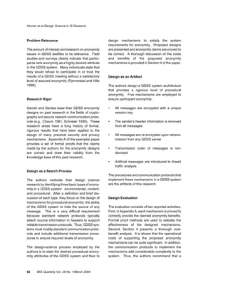 Hevner design-science | PDF