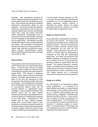 Hevner design-science | PDF