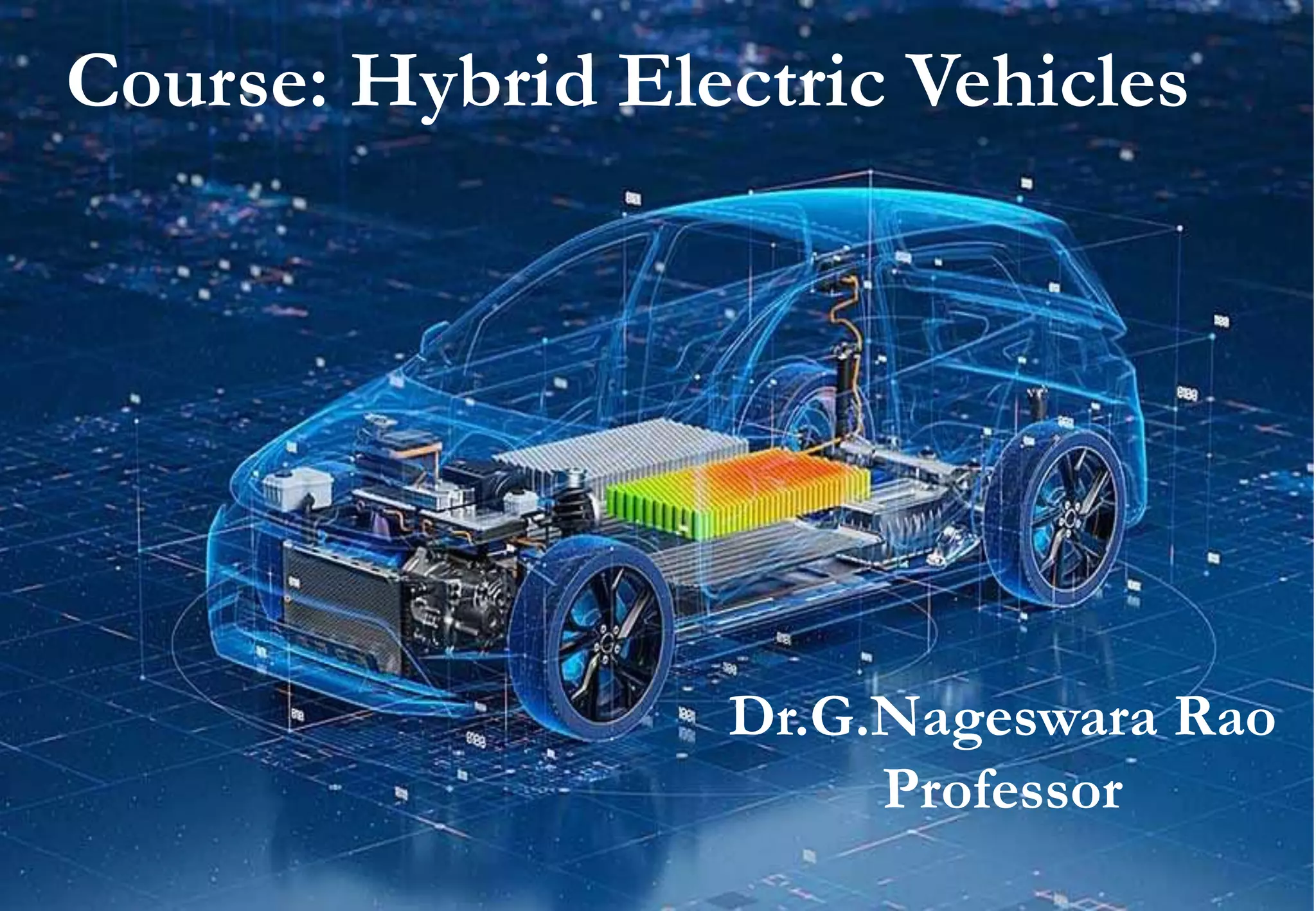 Hybrid Electric Vehicles-Introduction( Unit-1) | PDF