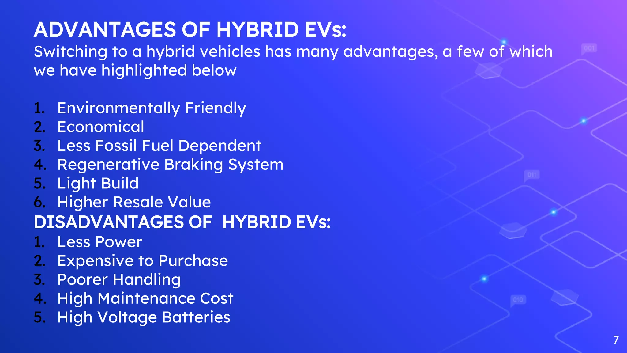 Hybrid Electric Vehicles- Overview | PPTX
