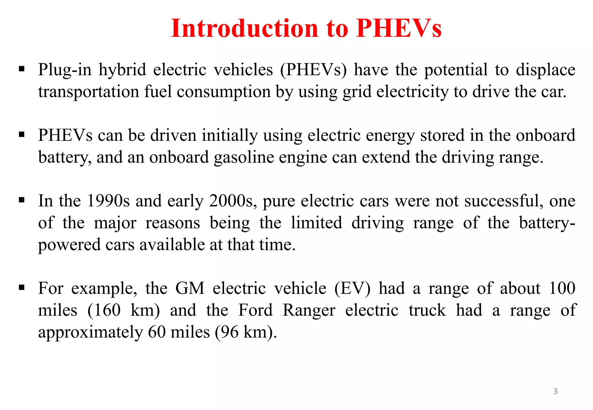 Plug-in Hybrid Electric Vehicles | PDF