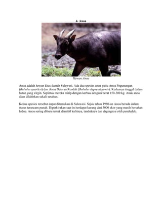 Hewan langkah dan tumbuhan langkah | DOCX