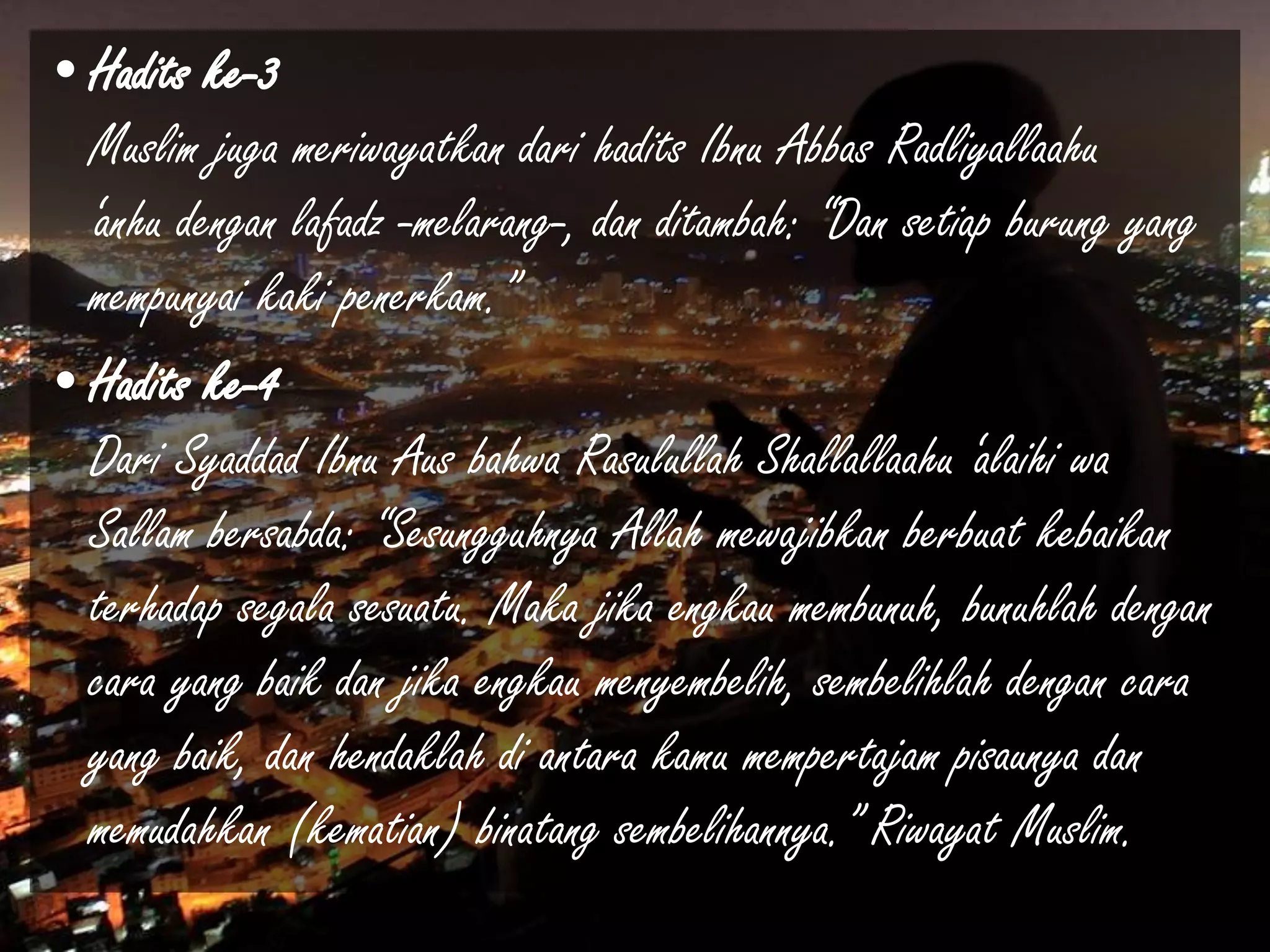 Hewan yang halal dam haram menurut islam | PPTX