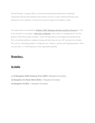 Hewlett packard | PDF