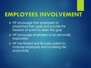 Hewlett packard presentation | PPTX