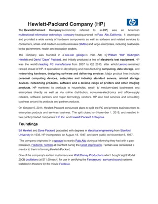 Hewlett Packard | PDF