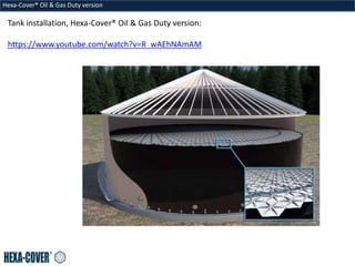 Hexa-Cover® floating covers, Tech Talk iws 2016 | PPTX