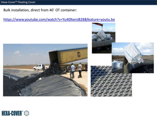 Hexa-Cover® floating covers, Tech Talk iws 2016 | PPTX