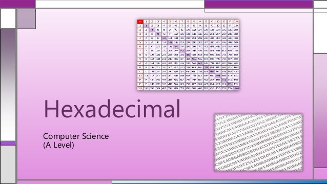 Hexadecimal Calculations And Explanations 