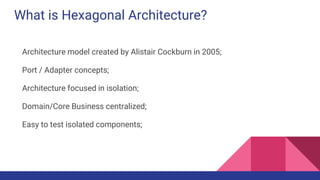 Hexagonal Architecture | PPTX