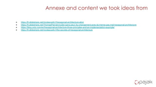 Hexagonal architecture | PDF | Programming Languages | Computing