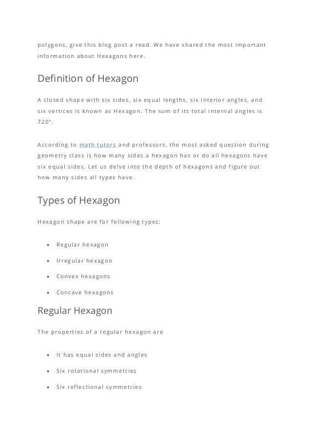 Hexagon How many sides does a Hexagon have.pdf