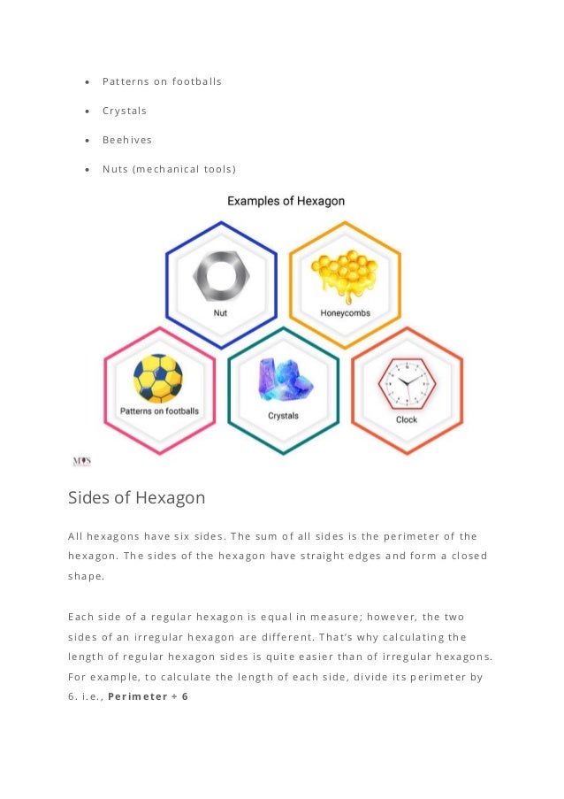 Hexagon How Many Sides Does A Hexagon Have Pdf